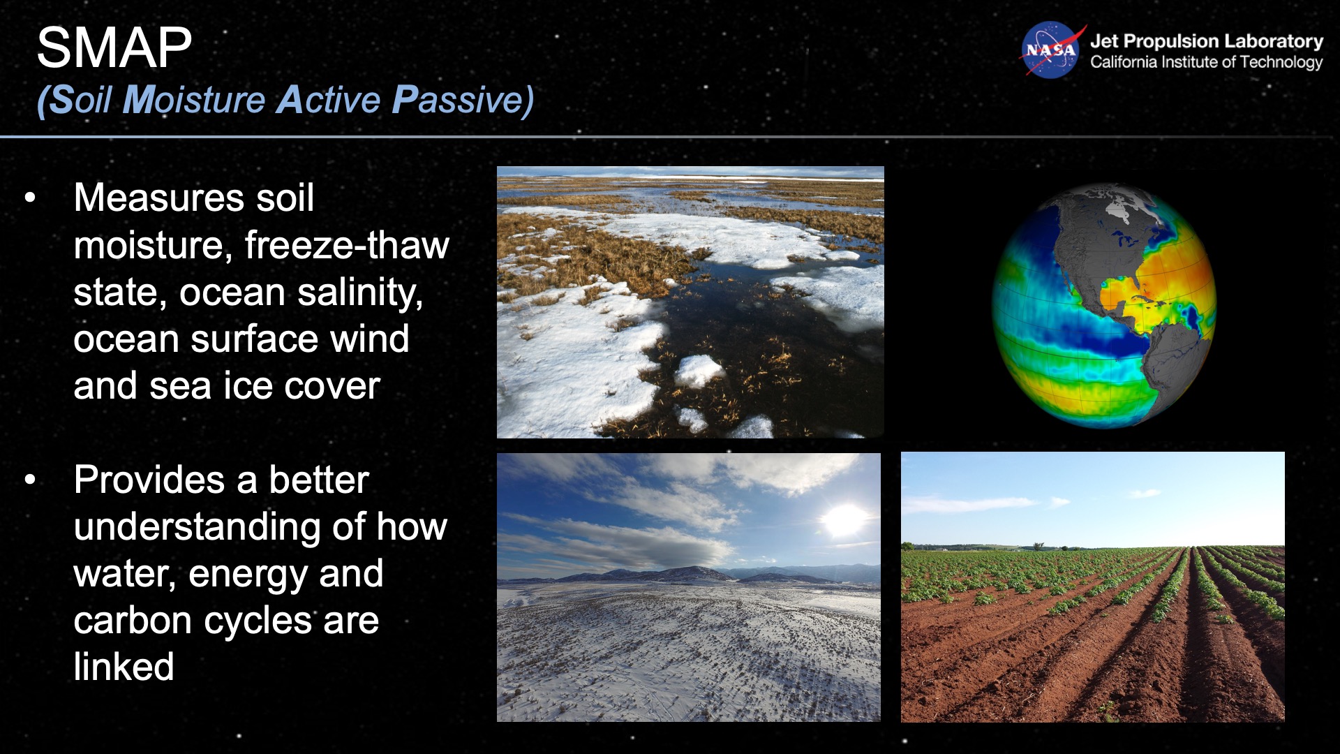 SMAP - Introduction | JPL Earth Science