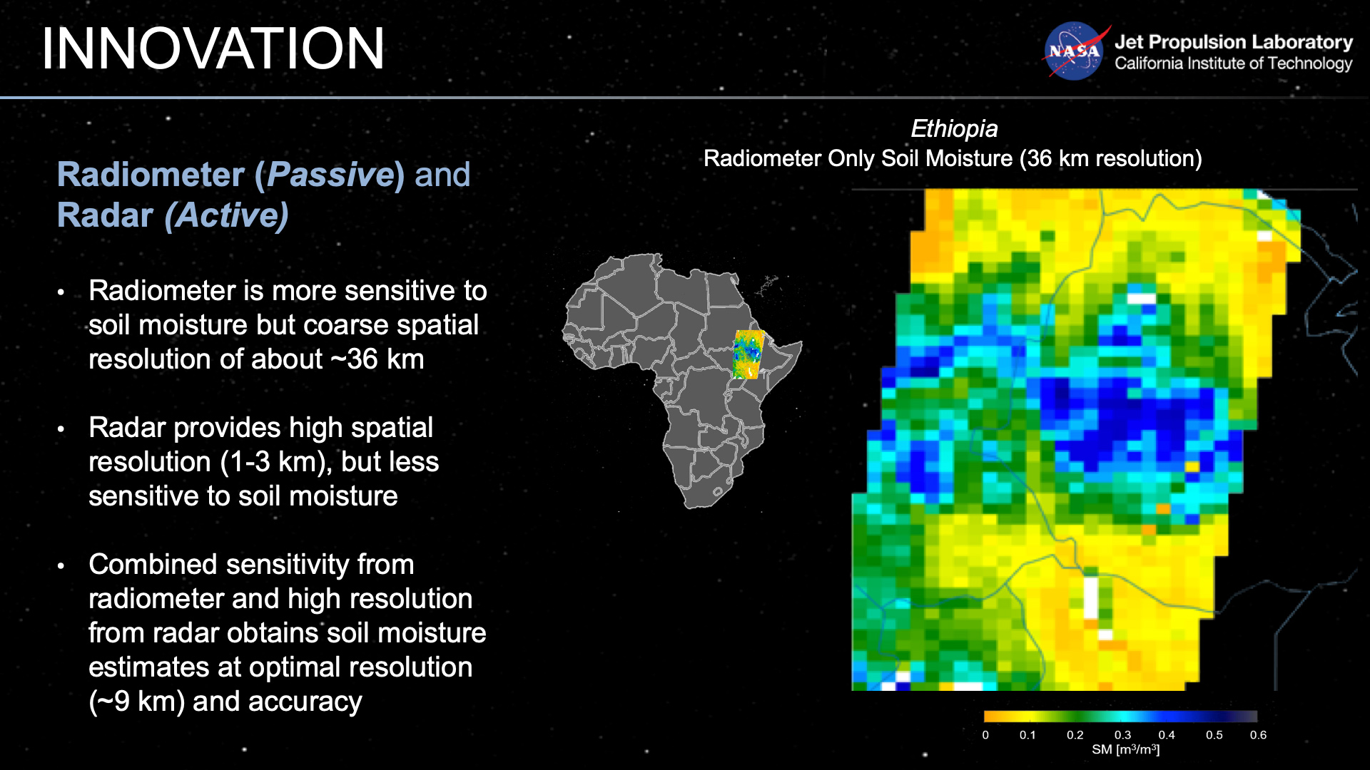 Innovation - Radiometer (Passive) and Radar (Active) | JPL Earth Science