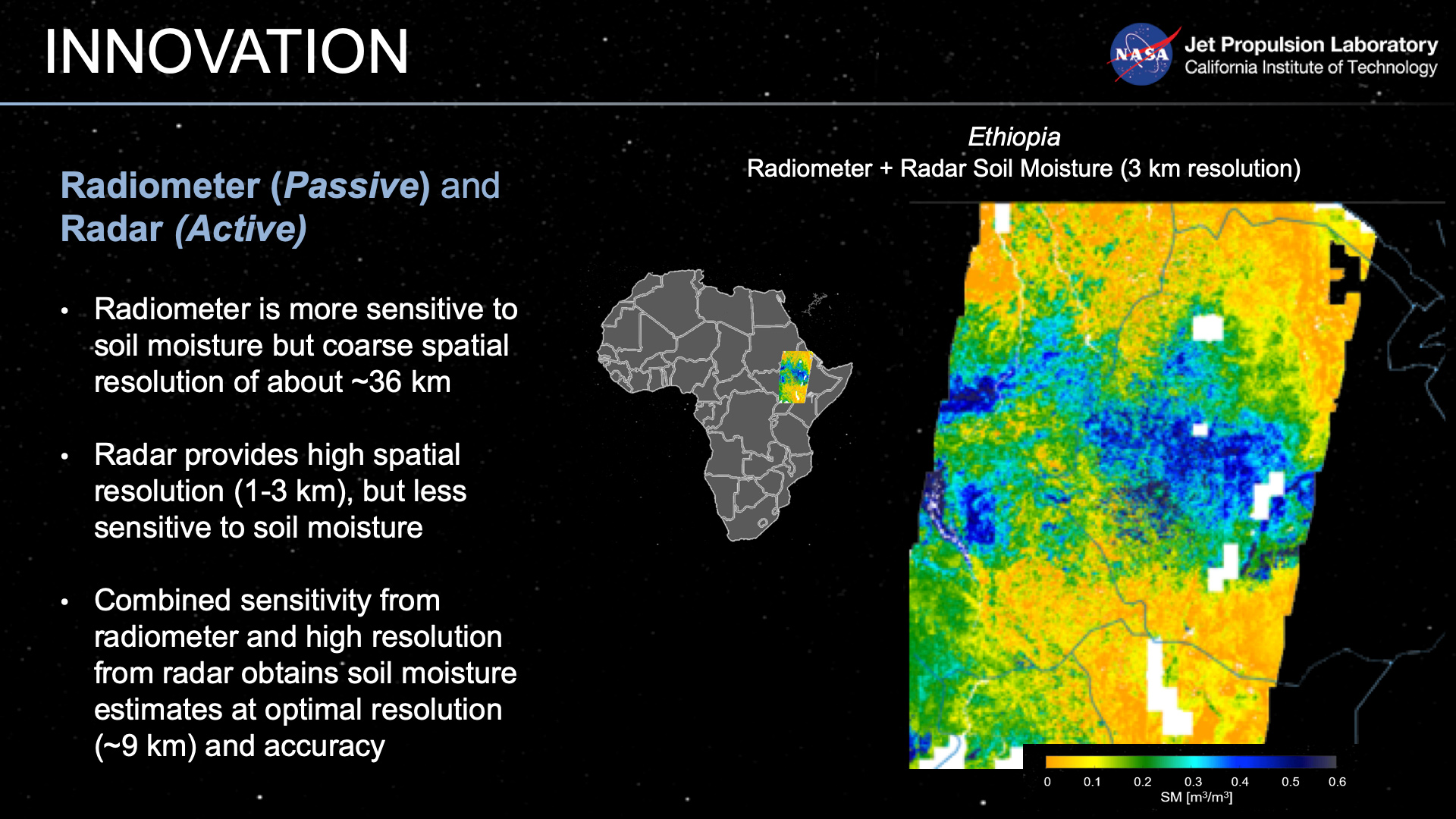 Innovation - Radiometer (Passive) and Radar (Active) | JPL Earth Science