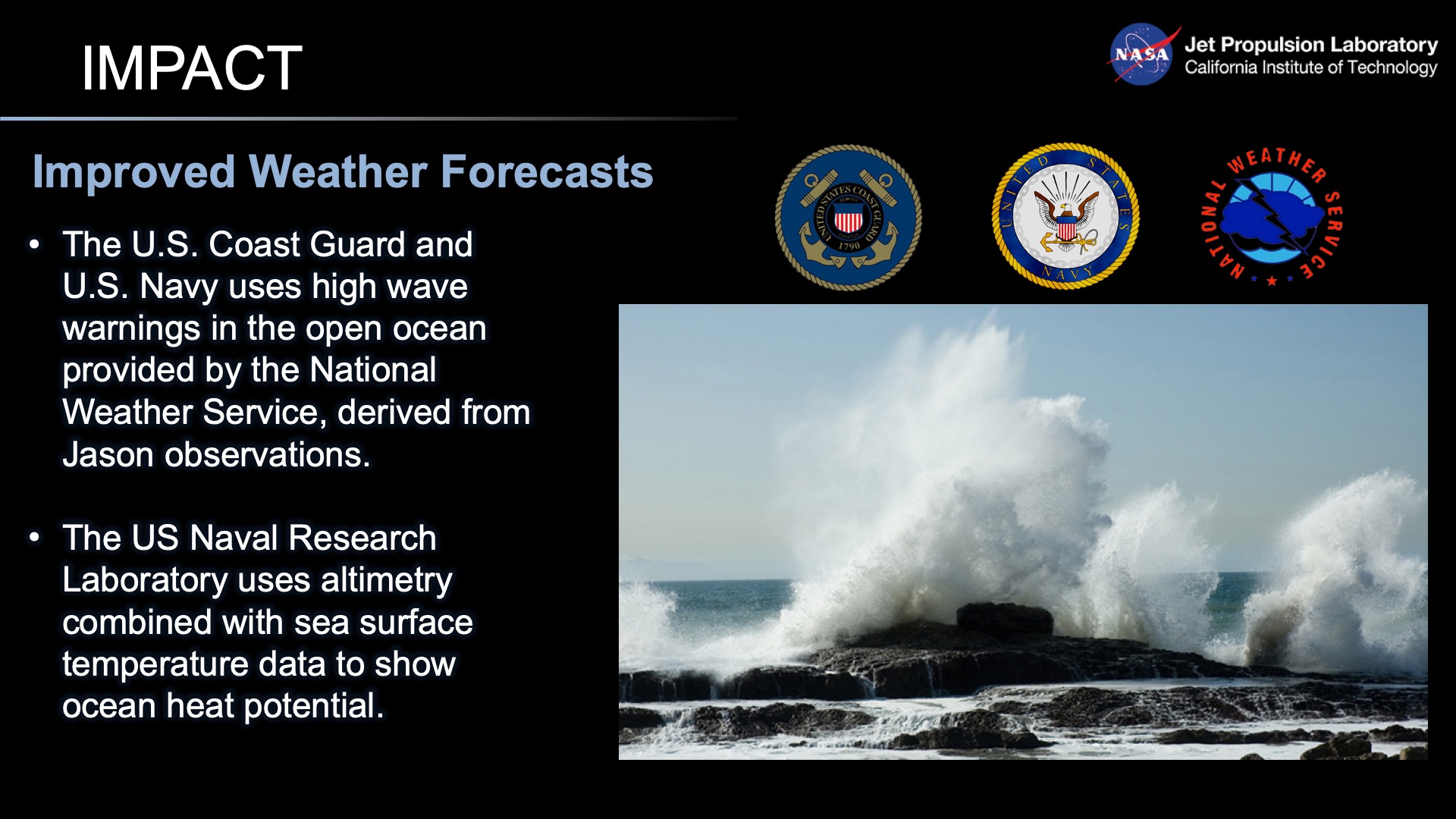 Impact - Improved Weather Forecasts | JPL Earth Science