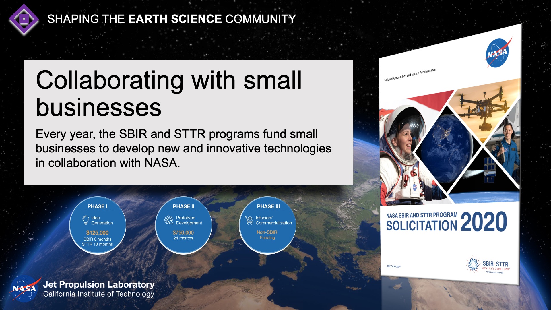 Collaborating With Small Businesses | JPL Earth Science